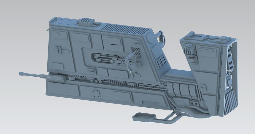 C-PH Patrol Speeder Bike 3,75"/6"/Legion (Solo Movie) | 3D models download | Creality Cloud