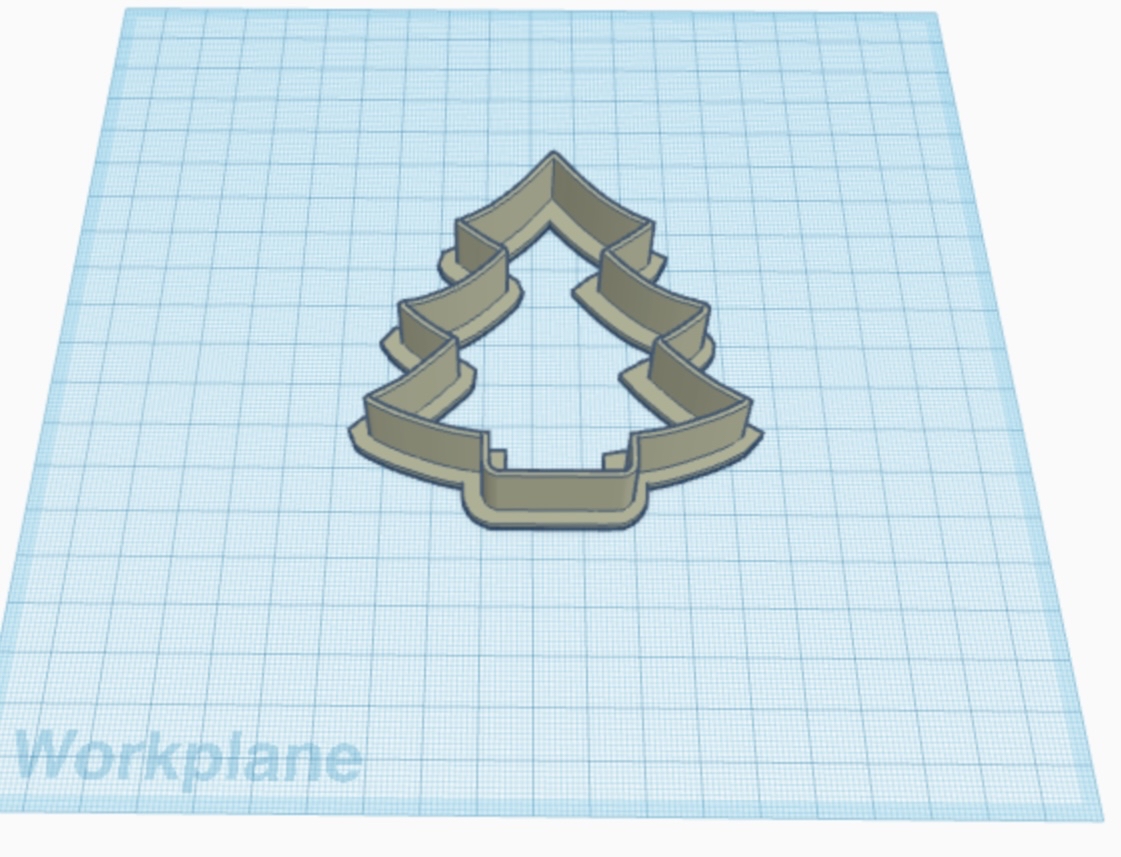 Christmas tree cookie cutter | 3D models download | Creality Cloud