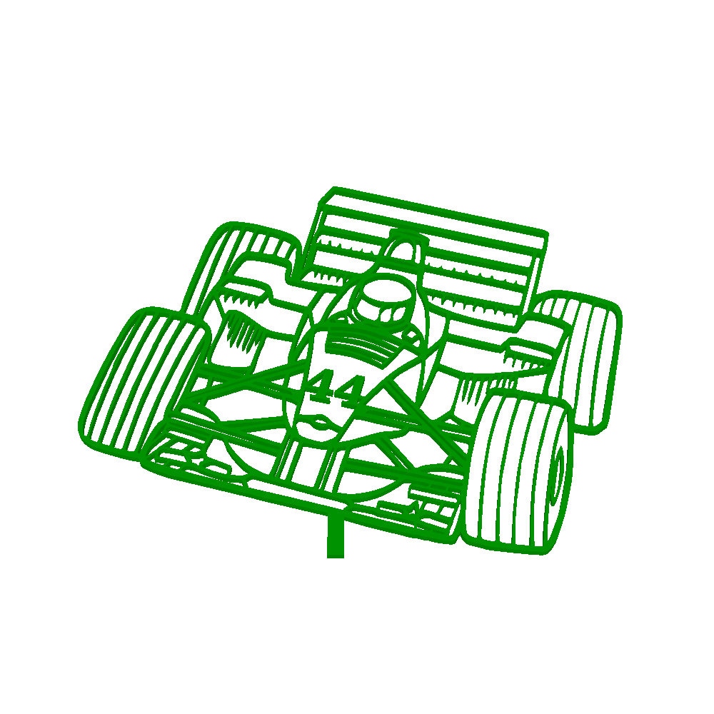 Free Board Games & Card Games STL Download - quadro 2d f1 Hamilton ...