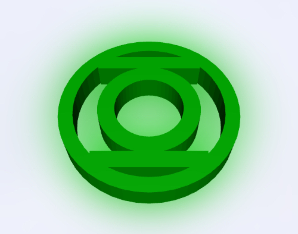 3D Printer Files | 3MF File | Lantern Corps Emblems | Creality Cloud