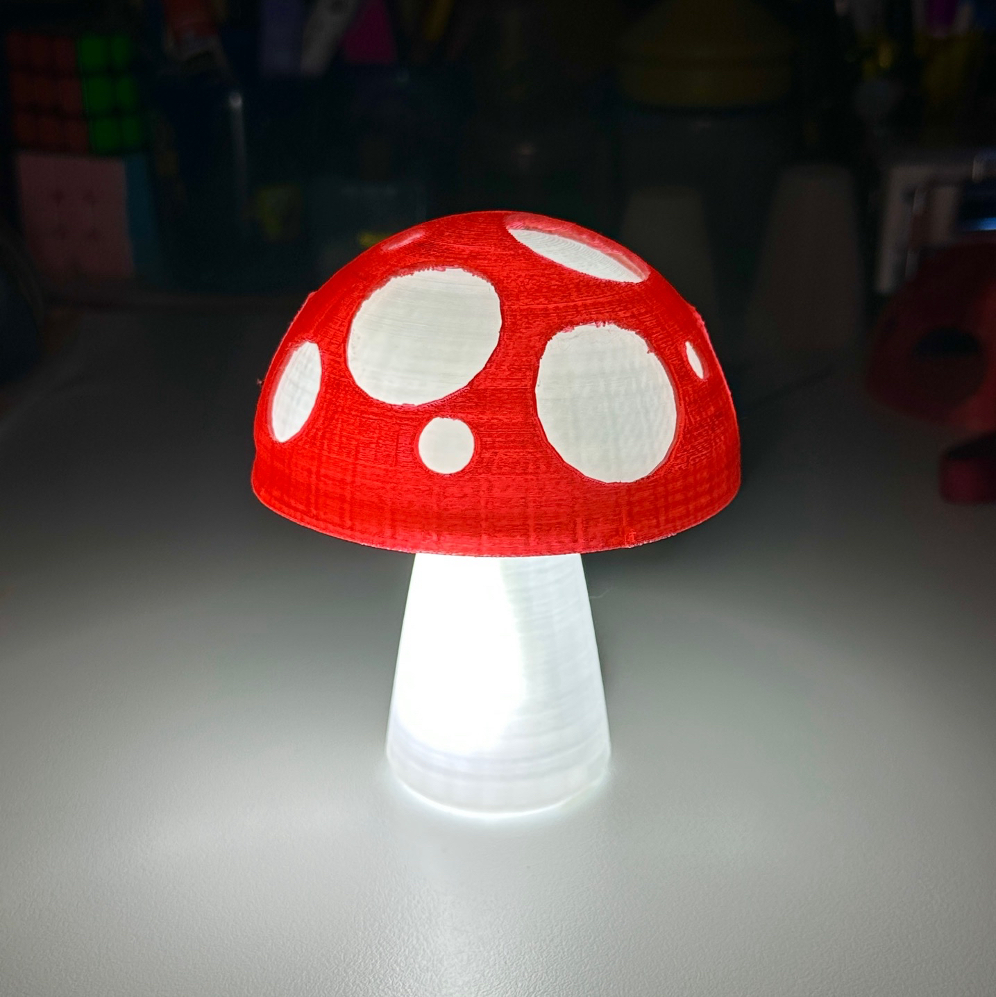 3D Printer Files | 3MF File | Mushroom Lamp | Creality Cloud