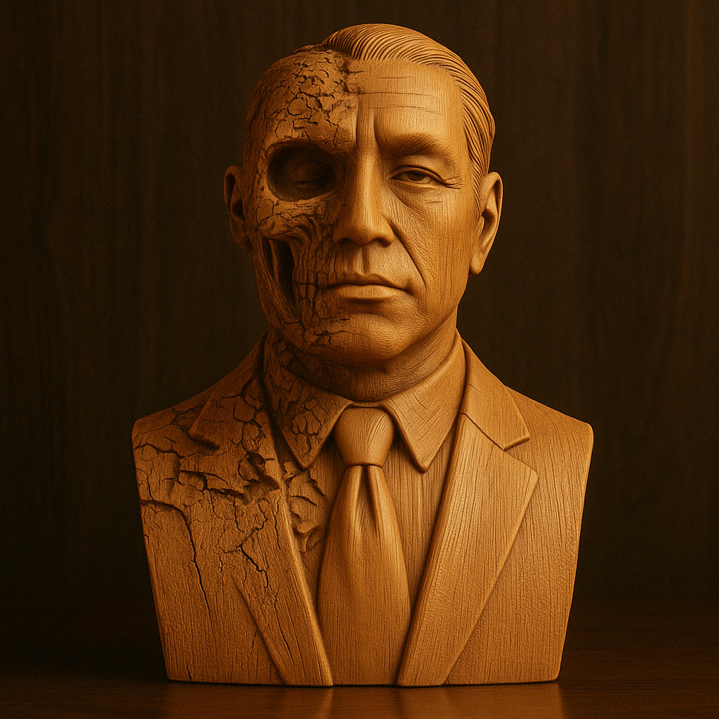 Sculptures & Artworks STL ダウンロード - Gustav Face OFF - Ha333aP