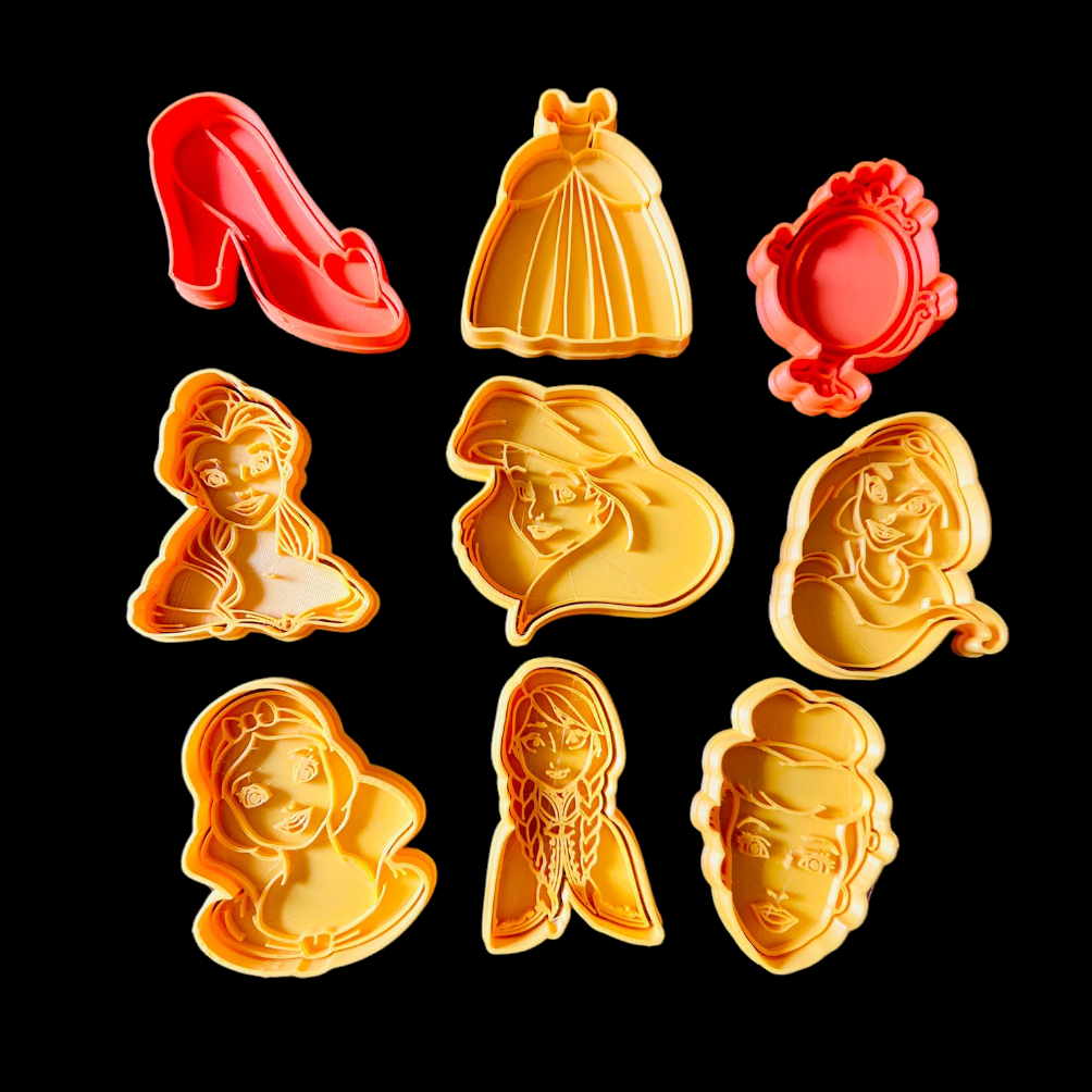 CORTADORES PRINCESAS DISNEY | 3D models download | Creality Cloud