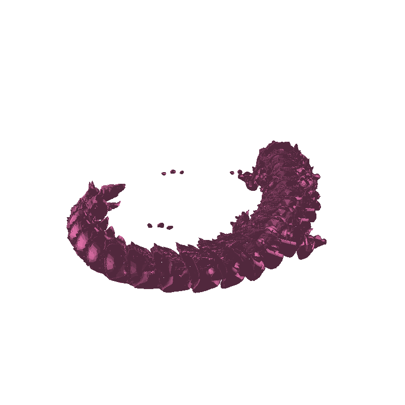 Characters & Creatures STL Download - Articulated Dragonby DRAKLORN