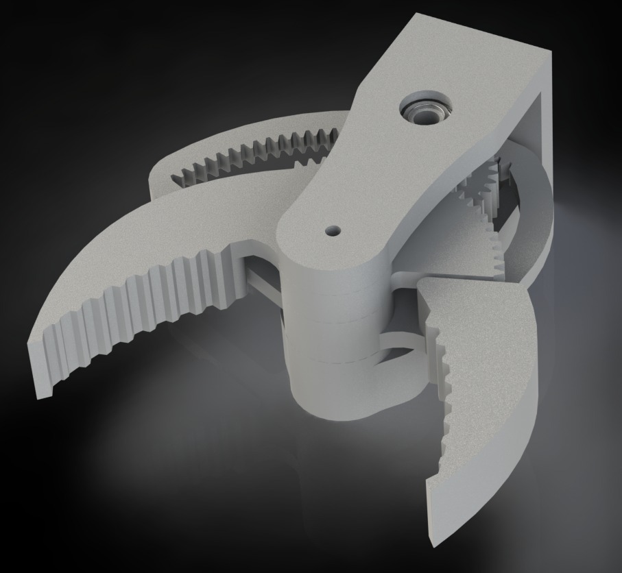 Robotic arm: gripper (part 1/3) | 3D models download | Creality Cloud