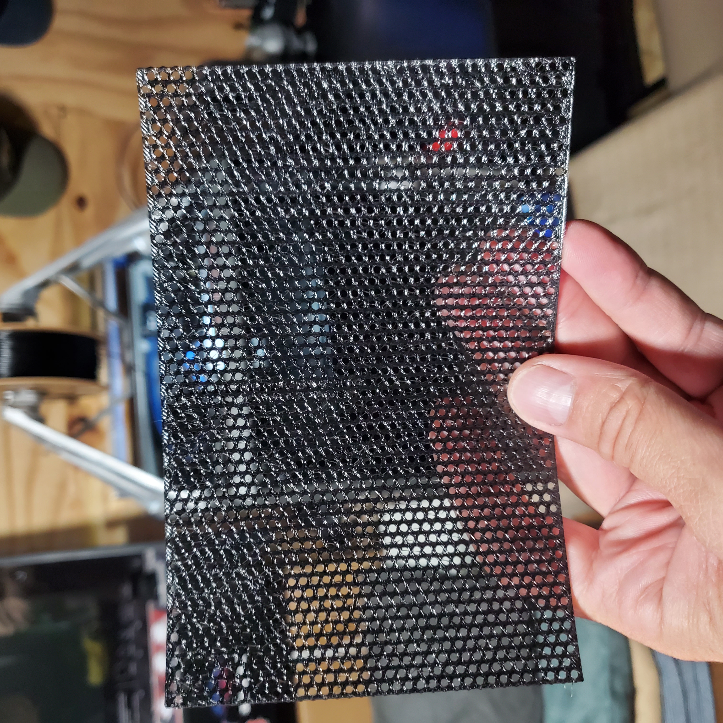 TPU mesh for eyes in your masks. | Creality Cloud