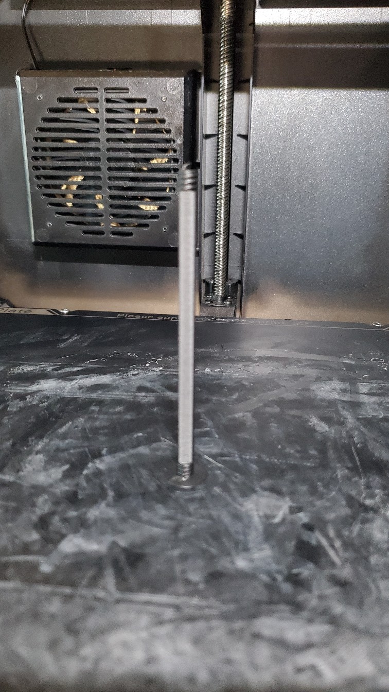 printed with brim. first one got knocked loose | Creality Cloud