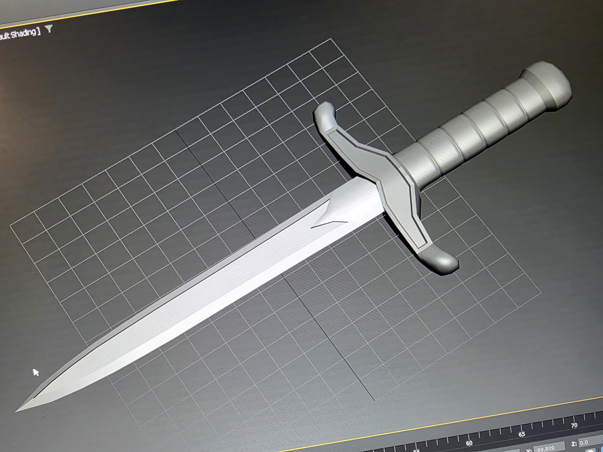 3D Printer Files | 3MF File | Basic Dagger | Creality Cloud