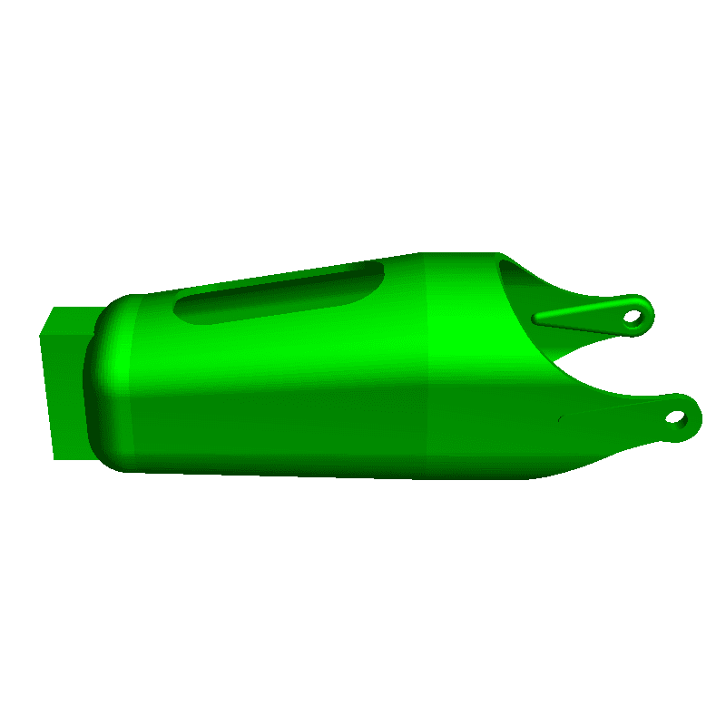 Free Test Models STL Download - Articulated Index Fingerby Millertime