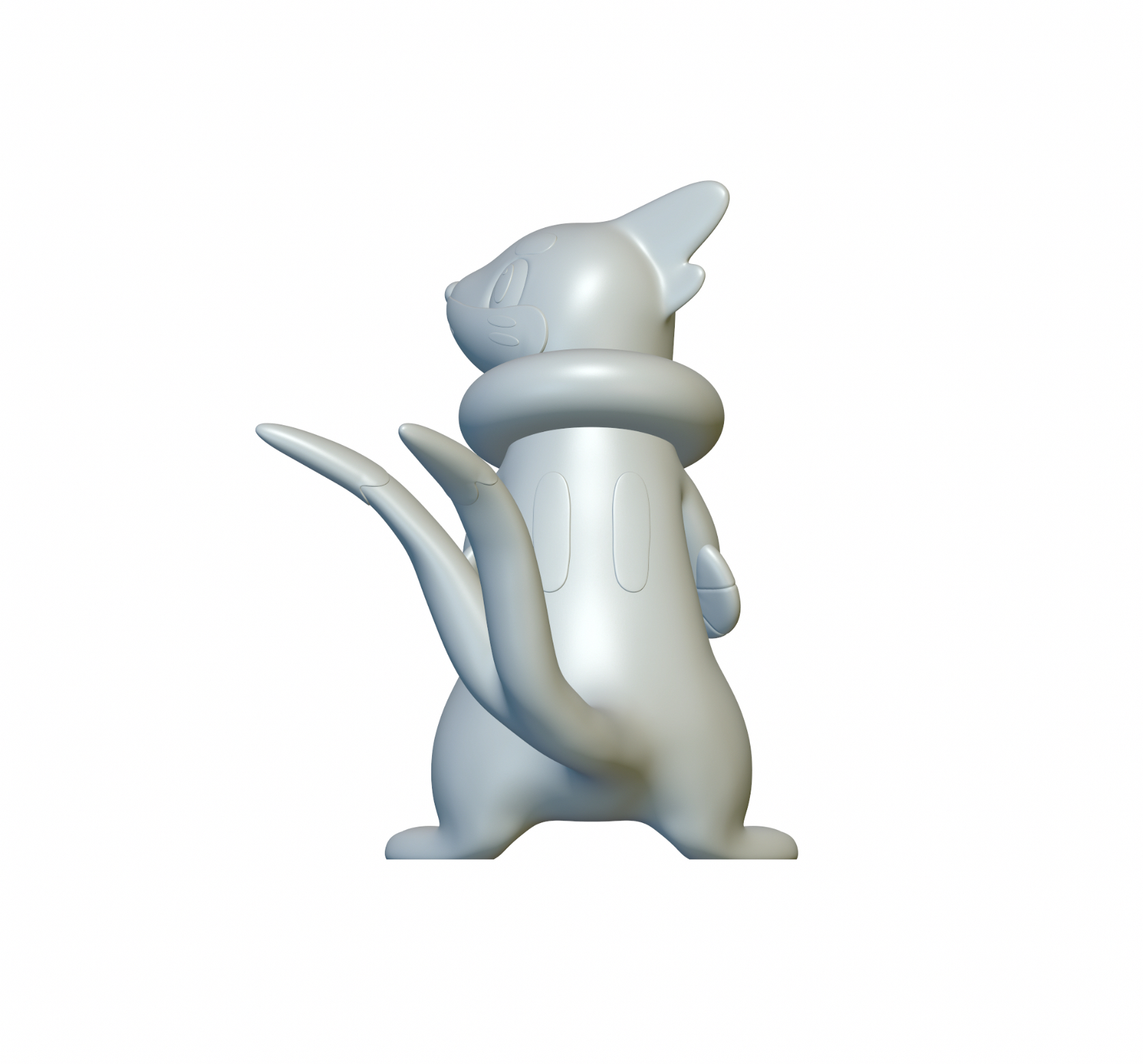 Pokemon Buizel #418 - Ready for 3D Printing! | 3D-Modelle herunterladen ...