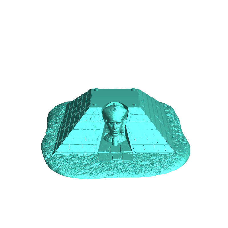 Characters & Creatures STL Download - Egyptian Pyramid with Large ...