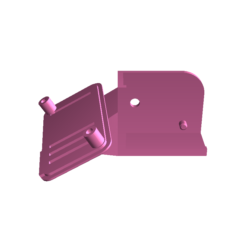 rotated the piece 90 and printed it with slim tree supports quick and ...