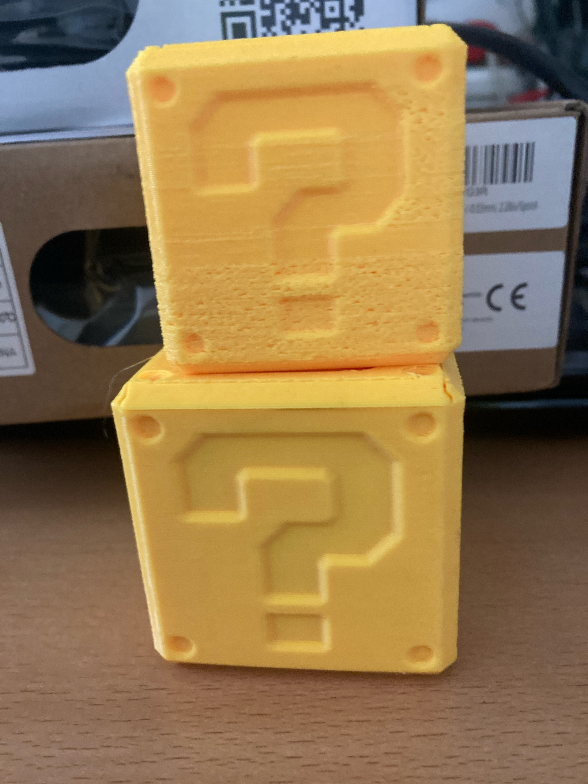 gratuita Game Props STL Descarga - Super Mario scalable box with lid ...