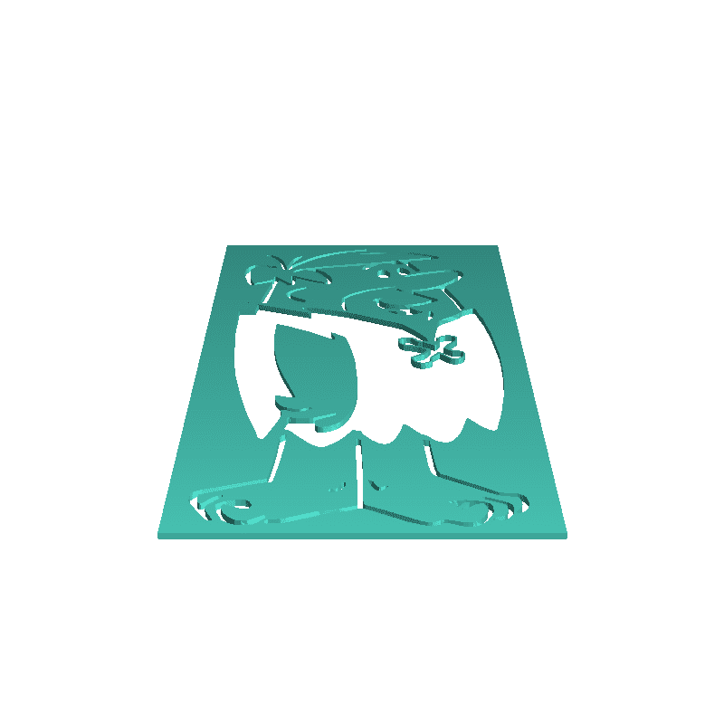 Free Characters & Creatures STL Download - Barney Rubble stencilby SMT_M 🦊
