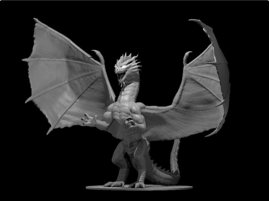 Ancient Red Dragon | 3D models download | Creality Cloud