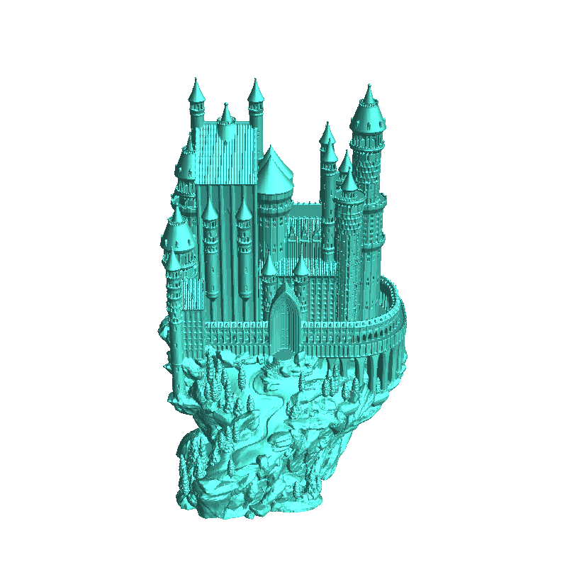 castle | 3D models download | Creality Cloud