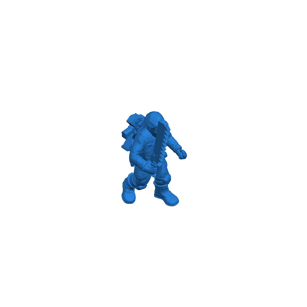 Free Characters & Creatures STL Download - Soldados by Finsh Awm