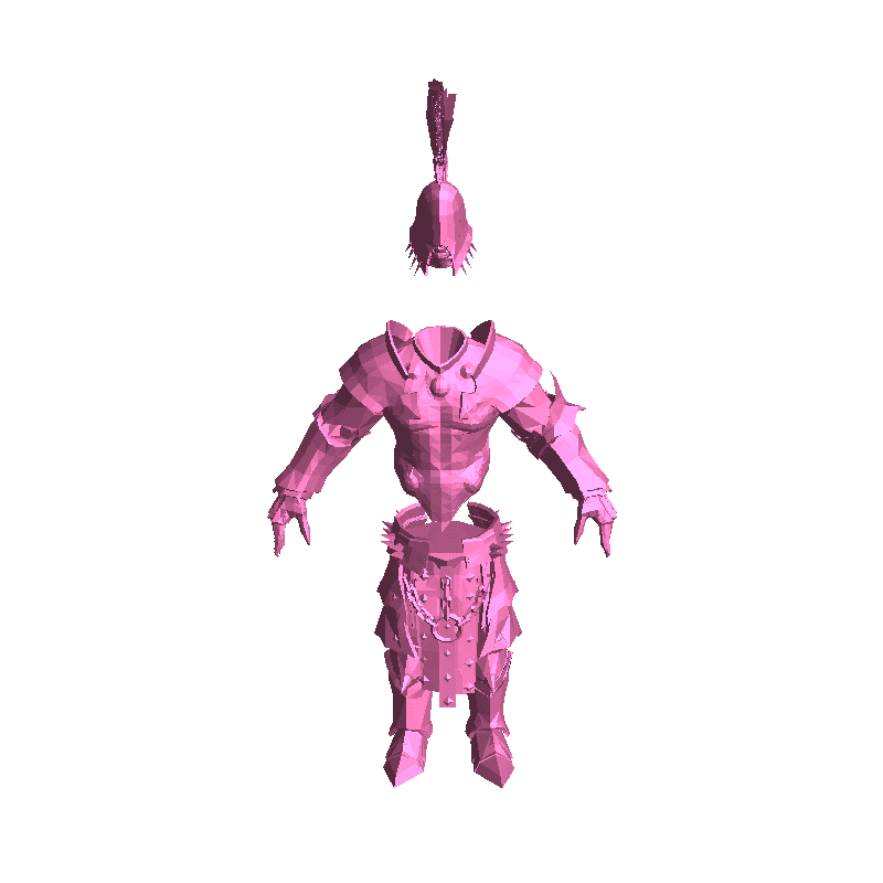Free Characters & Creatures STL Download - mirror guard - aos - chaos ...