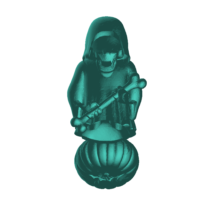 3D Printer Files | 3MF File | Halloween Ghost – The Bone Keeper ...