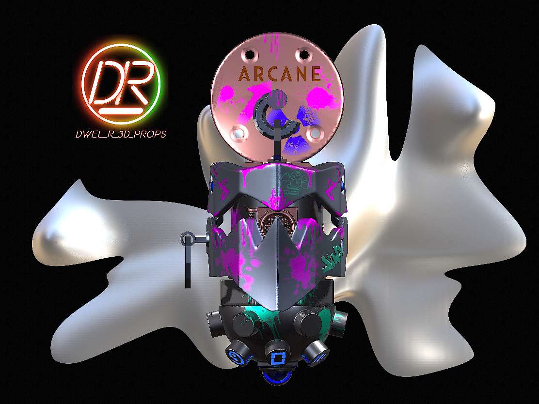 Lighting & Lamps STL Download - Jinx Boom Grenade (night light)by Dwel ...