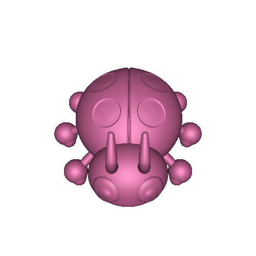 Other STL Download - Pokemon Ledyba & Ledian (#165 & #166) - 3D ...