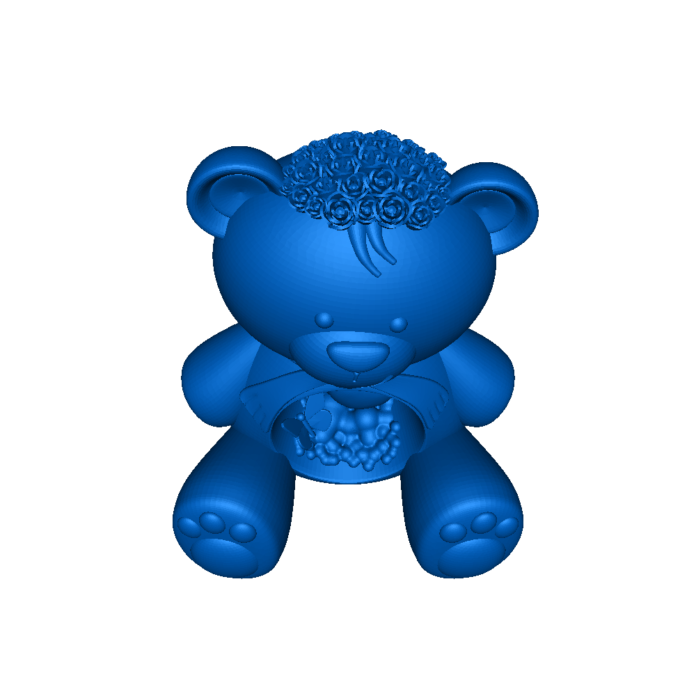 Free Household STL Download - Bear stl by M. Rojas