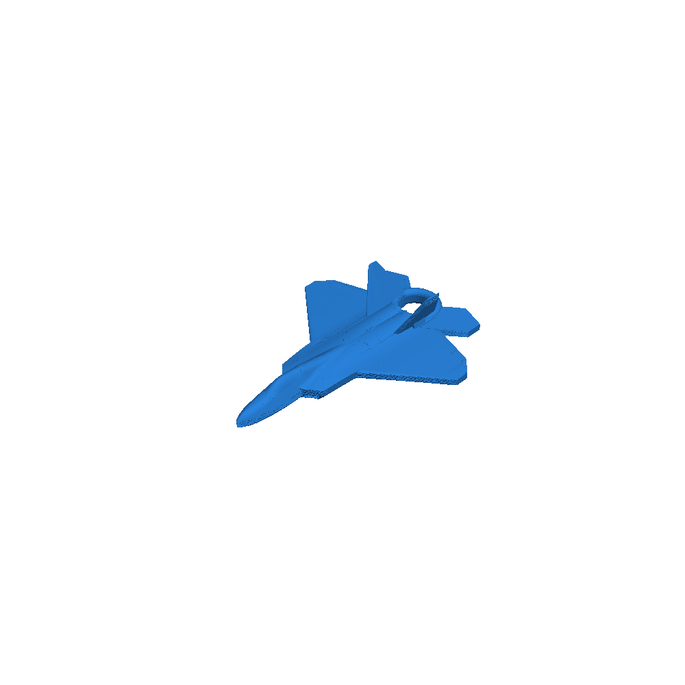 3D Printer Files | 3MF File | fighter jet/plane | Creality Cloud