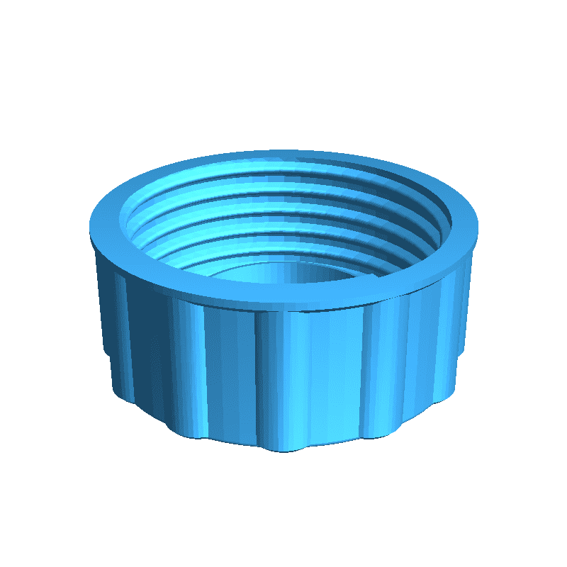 Free Tools & Spare Parts STL Download - Крышка хим. бутыль 20л.by ...