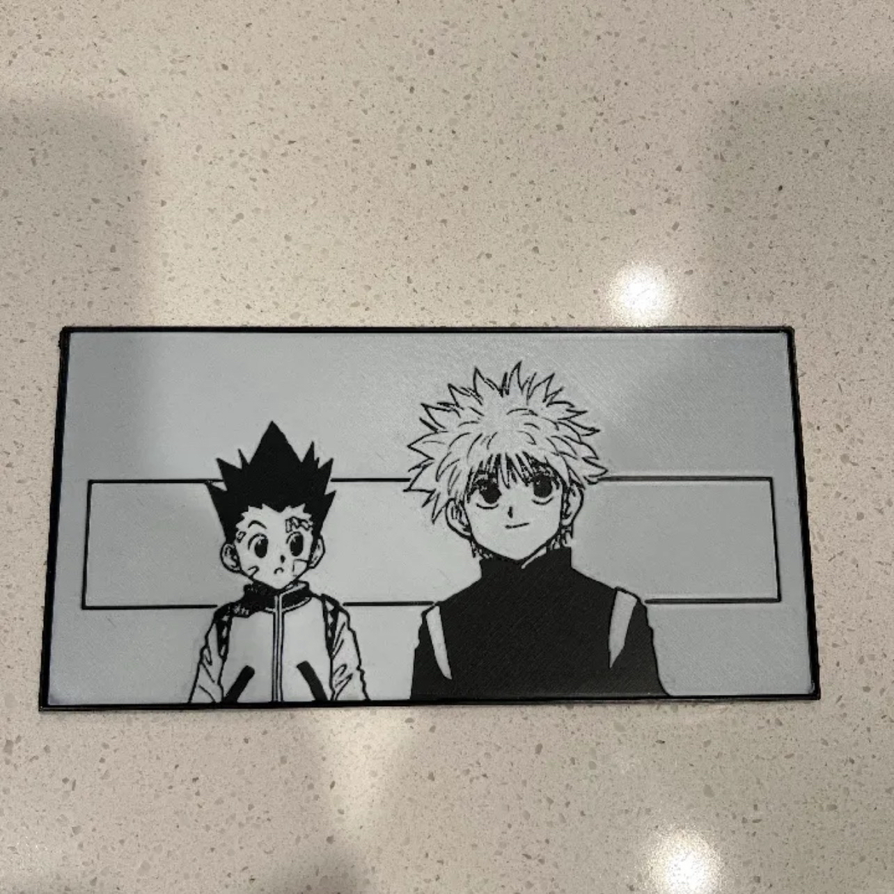 Free Home Decorations & Ornaments STL Download - Gon and Killua 2Dby DEETCH