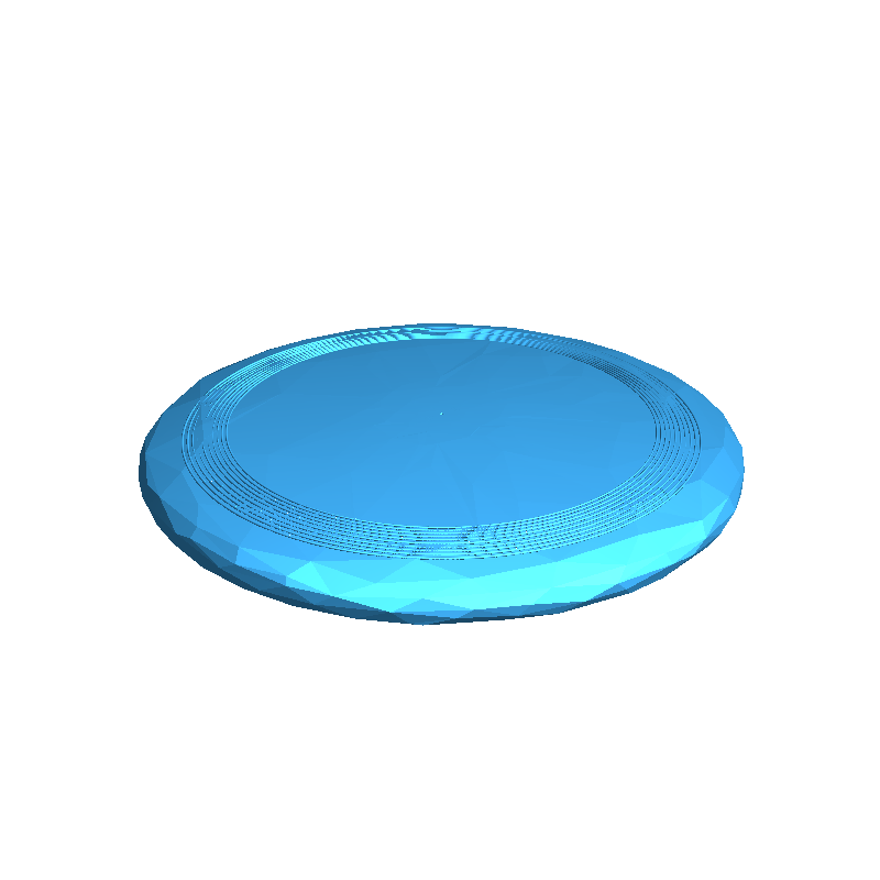 3D Printer Files | 3MF File | Frisbee/Sport Disc | Creality Cloud