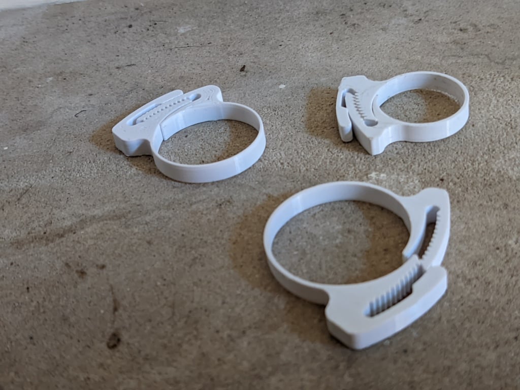 Circular Fastener (Hose Clamp) | 3D models download | Creality Cloud