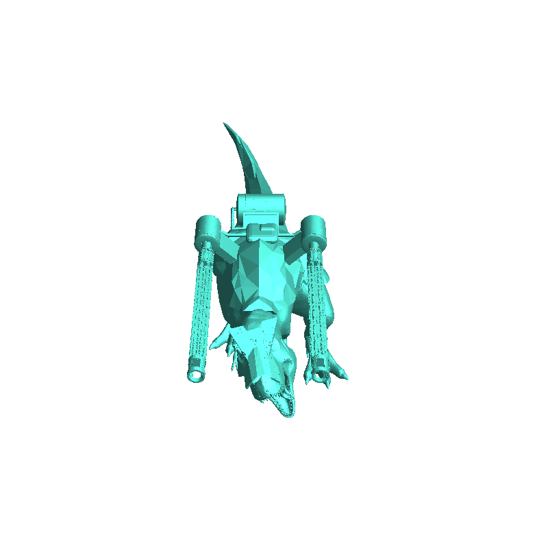 cyber T-Rex | 3D models download | Creality Cloud