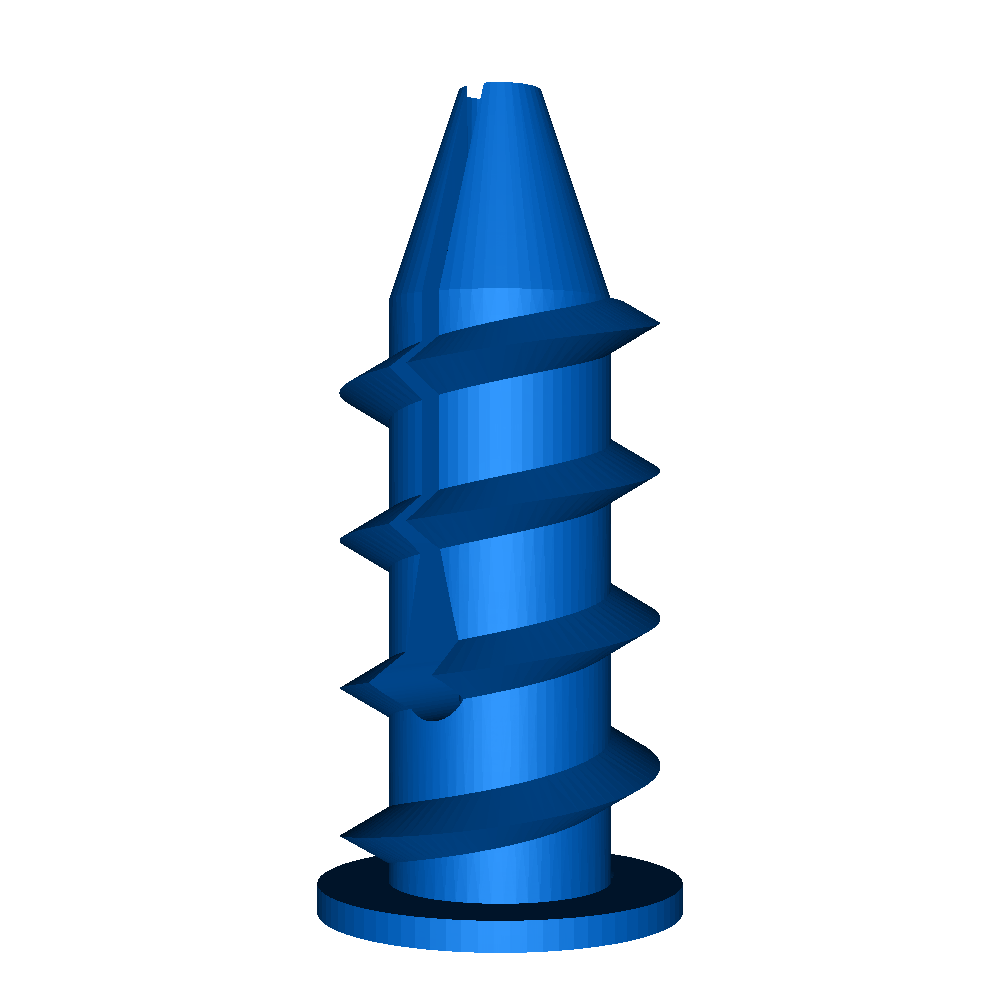 Tools & Spare Parts STL Download - Wall Screw Plugby Wally3d