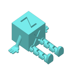3D Printer Files | 3MF File | Cube Buddy | Creality Cloud