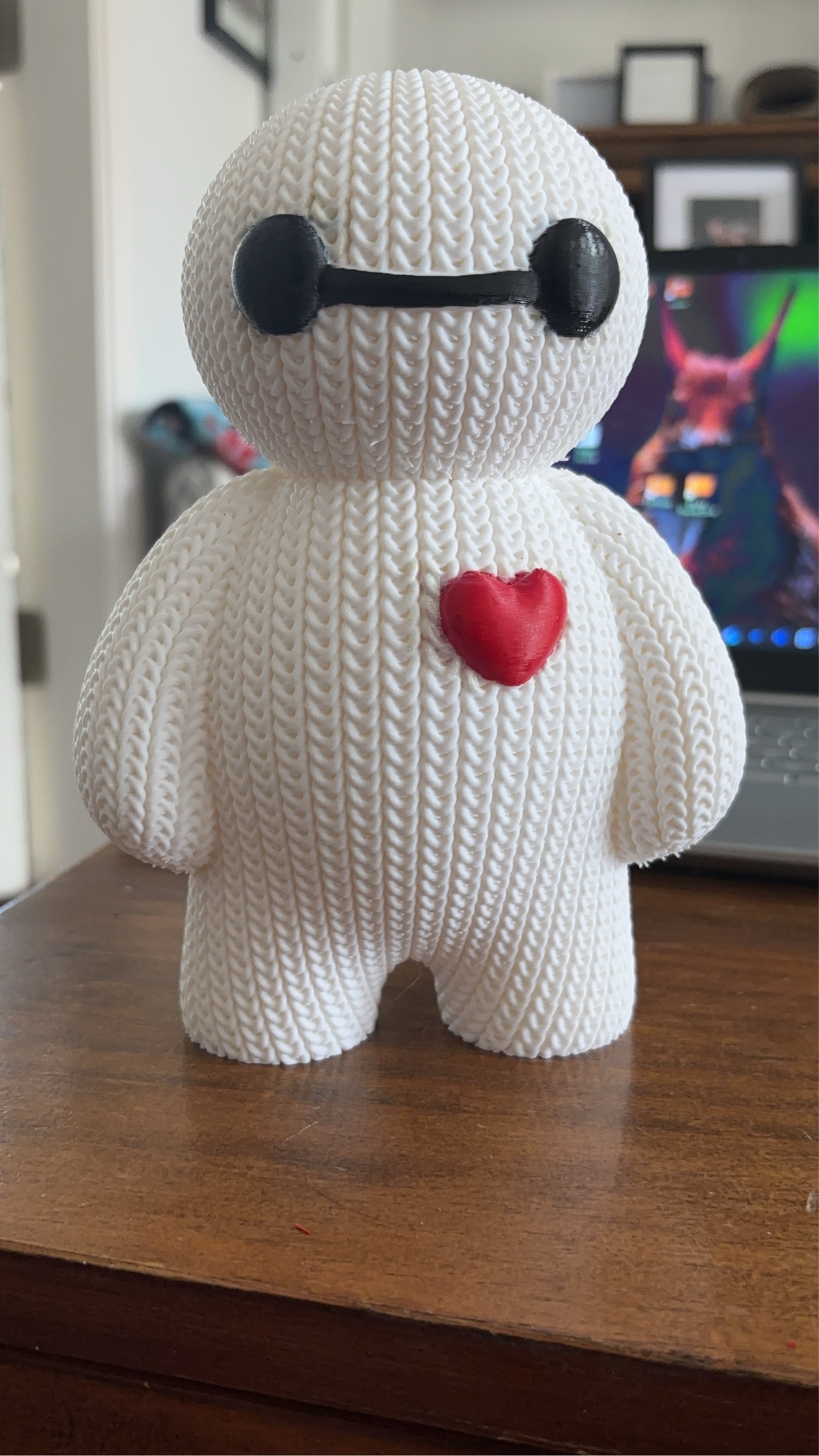 Great print file, nicely done with the knitting design! No support needed. | Creality Cloud