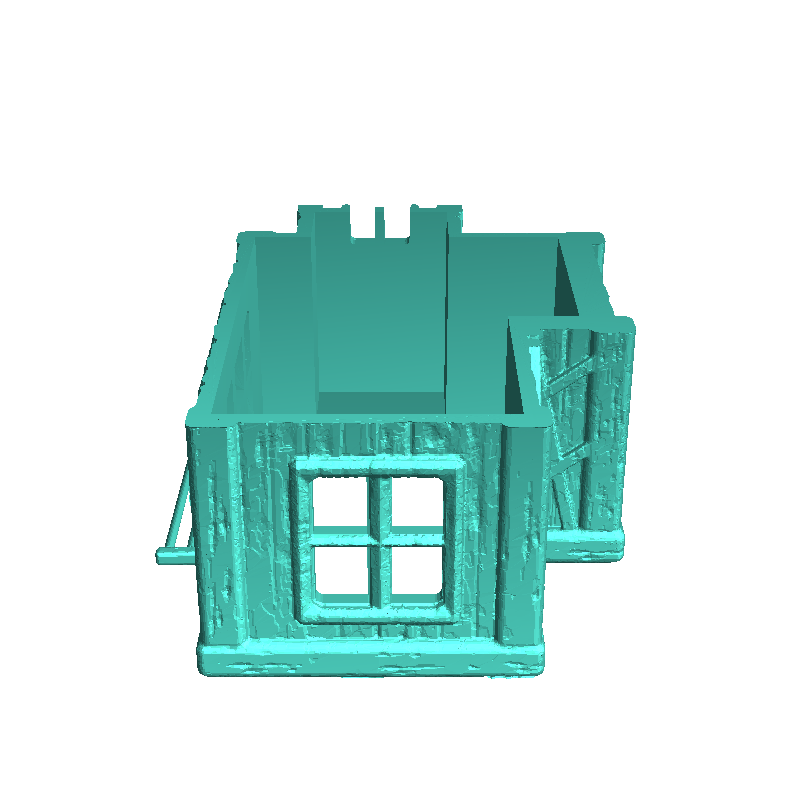 Other STL Download - Fantasy medieval shop on four wooden wheels with ...