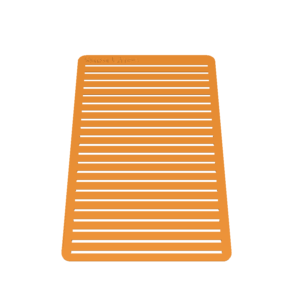 Free Other STL Download - Notebook Stencilby Yoseph