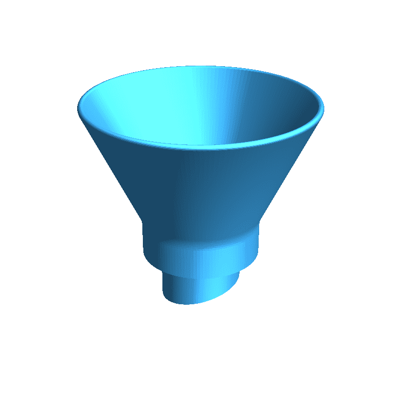 Free Test Models STL Download - Anycubic Photon Resin Funnel (enhanced ...