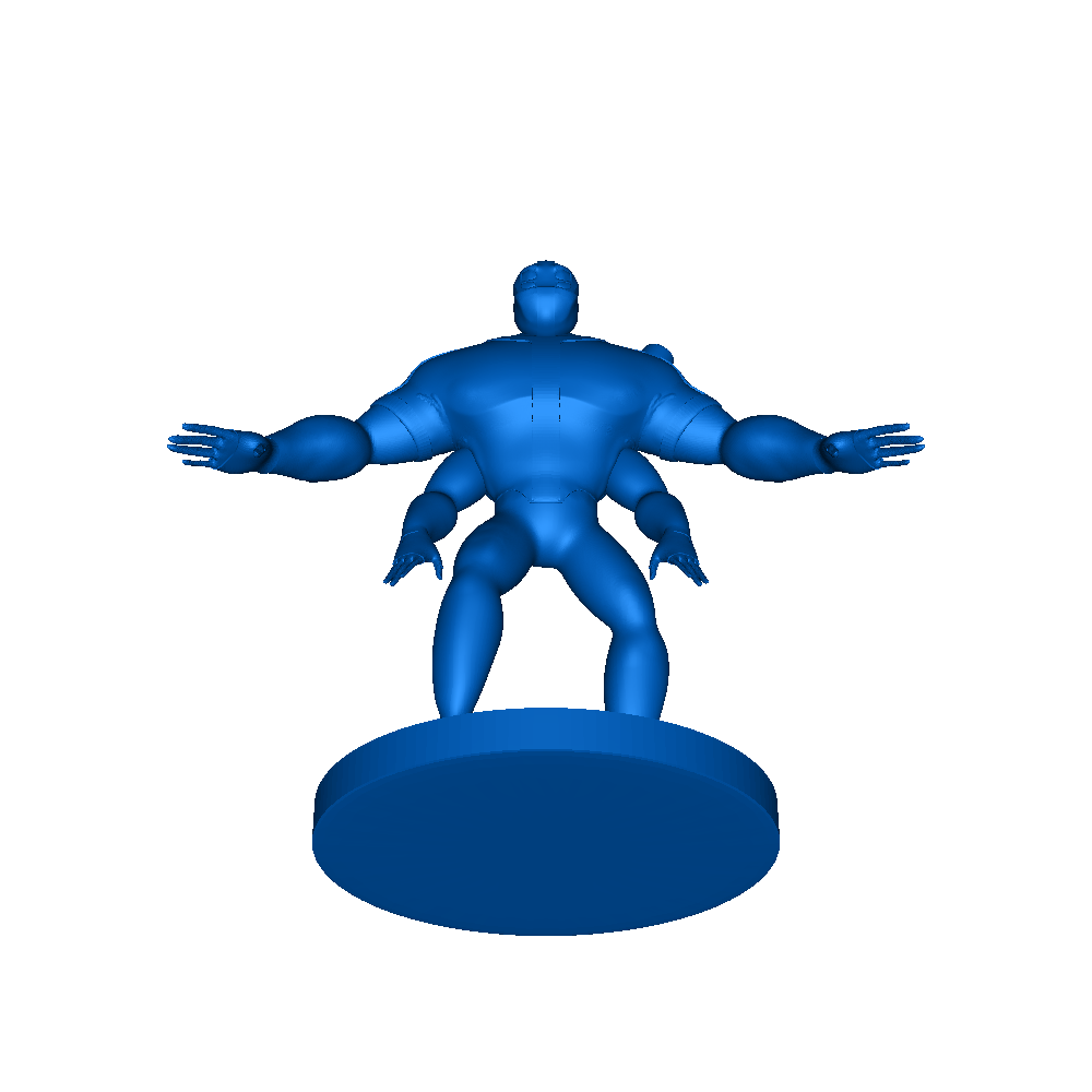 four arms | 3D models download | Creality Cloud