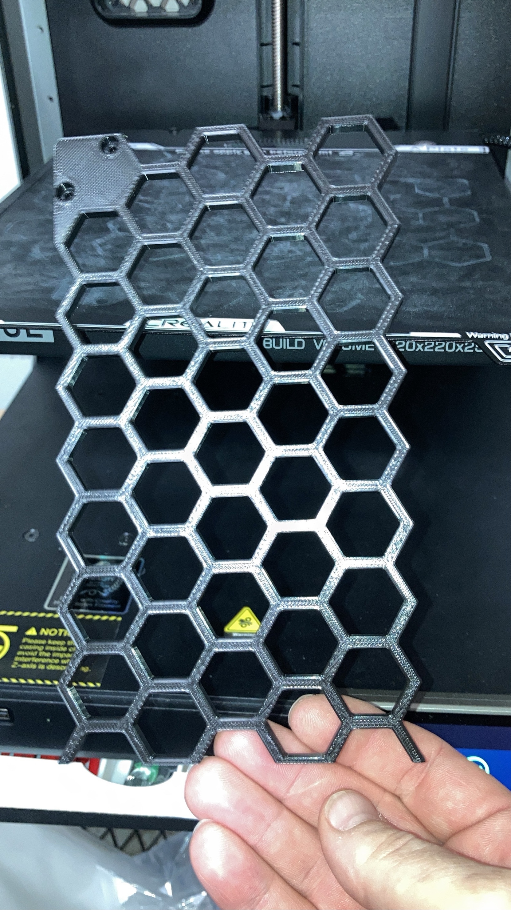 Black PLA turned out quite nice | Creality Cloud