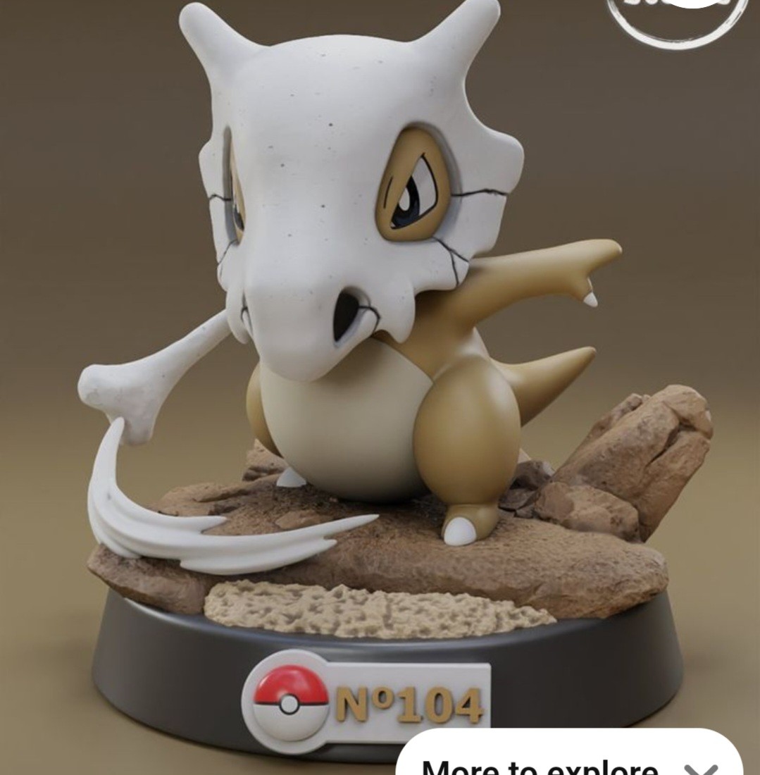 cubone pokemon | Creality Cloud