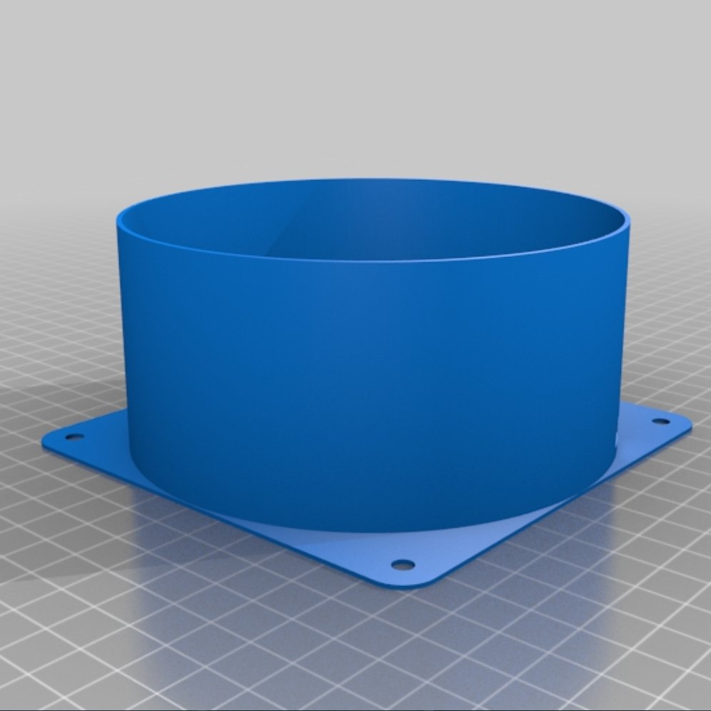 3D Printer Files | 3MF File | pc fan shroud | Creality Cloud