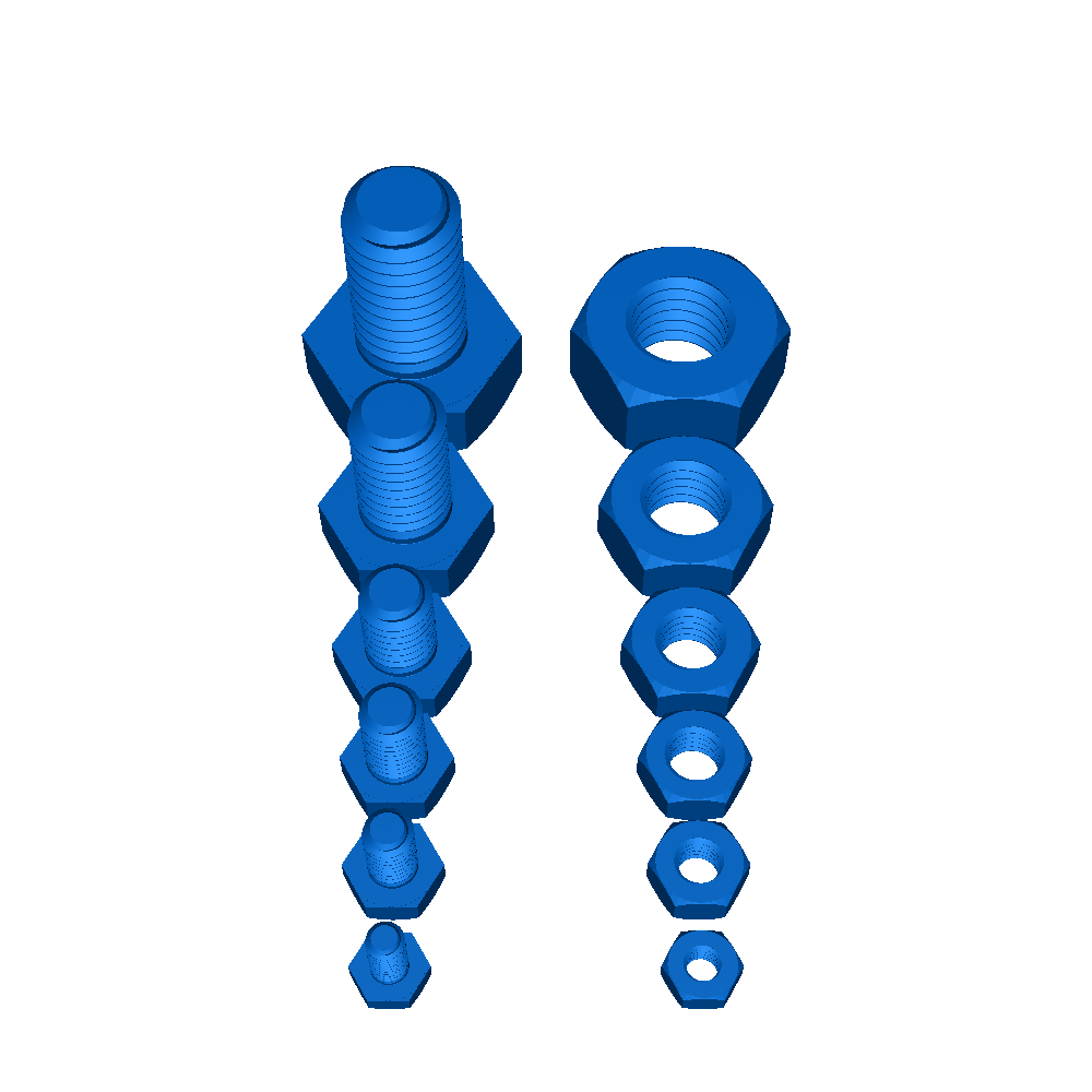Free Tools & Spare Parts STL Download - boltby 隆兴