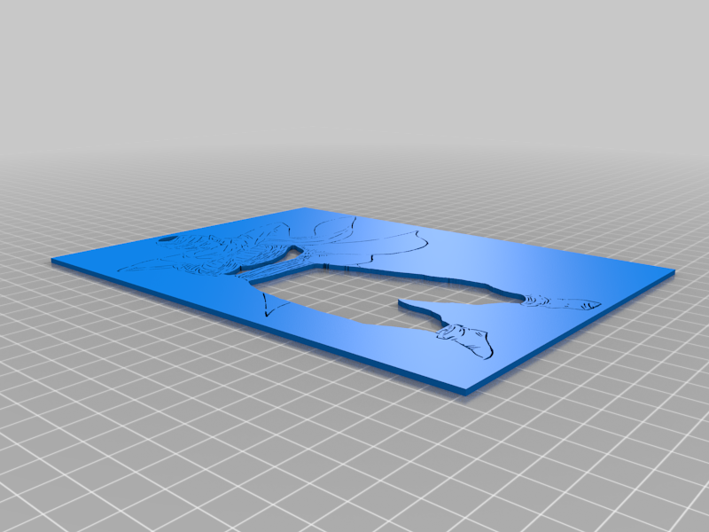 Free Characters & Creatures STL Download - DBZ Piccolo stencil 2by SMT_M 🦊