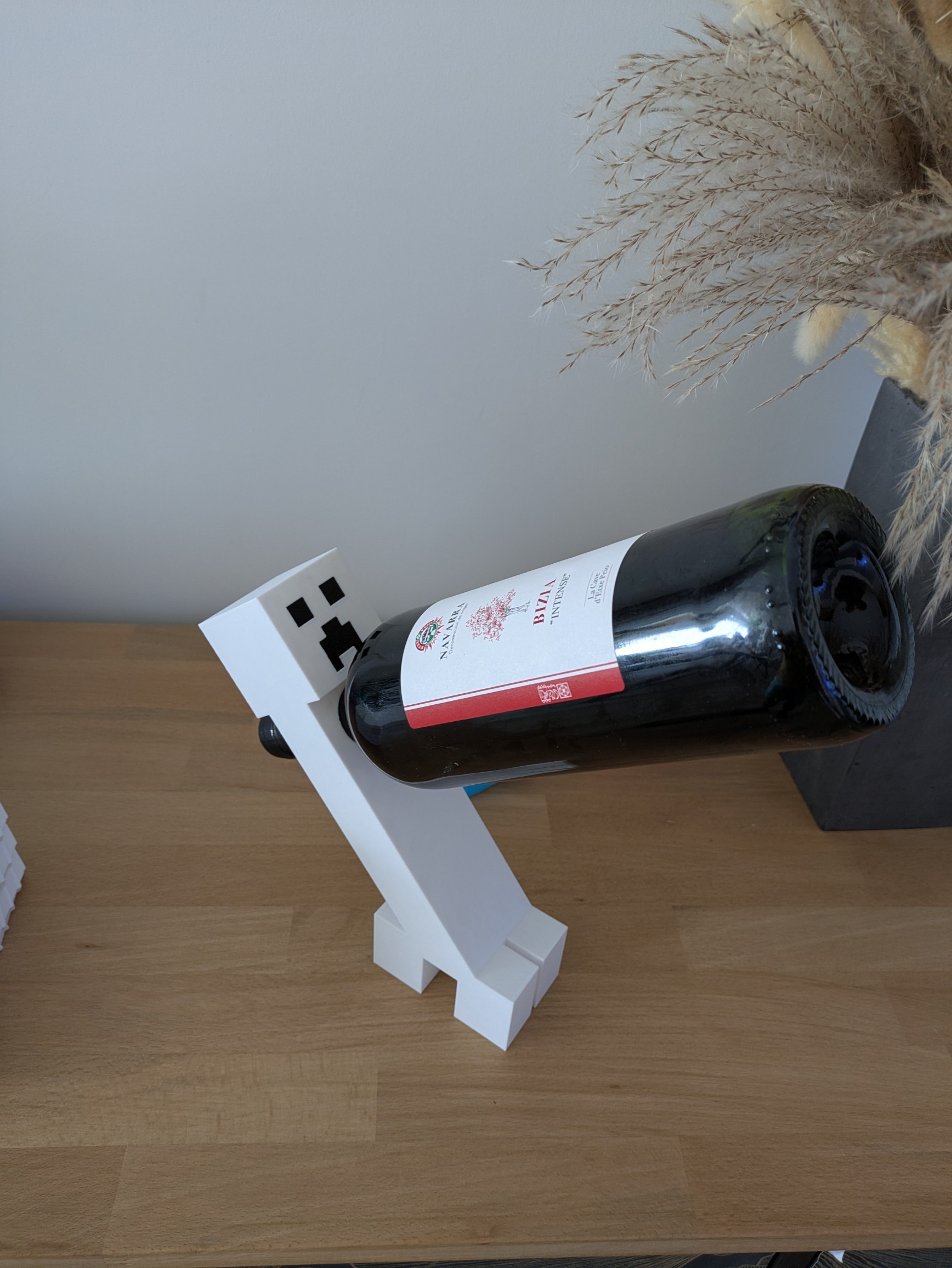 easy to print Minecraft theme wine holder | Creality Cloud