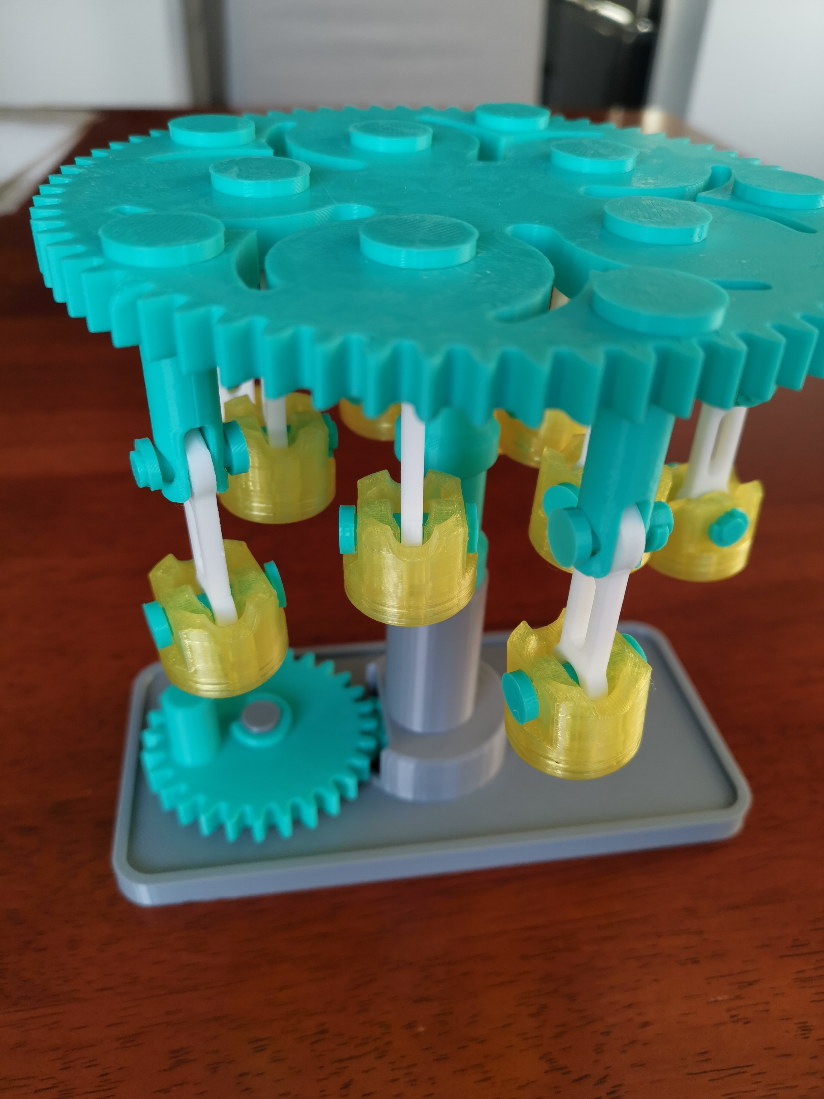 Great toy carousel model, easy to print and assemble | Creality Cloud