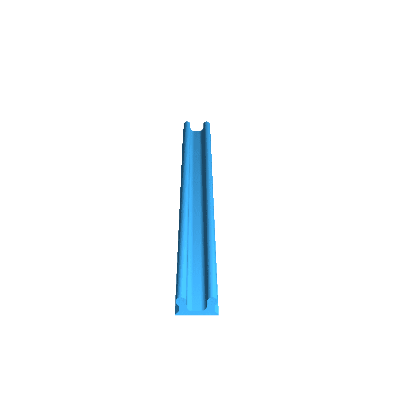 Free Tools & Spare Parts STL Download - 2020 4020 rail coverby Burst Zero