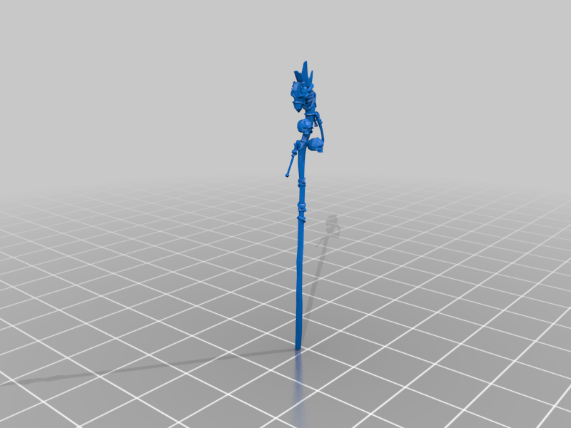 Free Miniature Games & Accessories STL Download - balefiend staff - aos ...