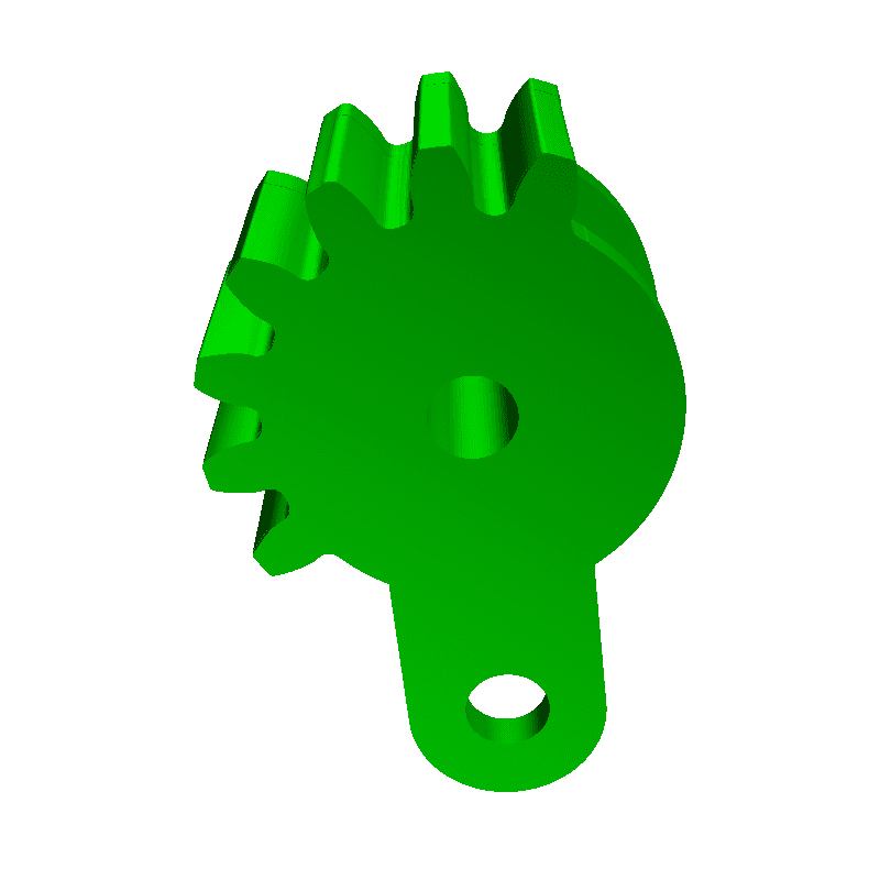 Free Test Models STL Download - Articulated Index Fingerby Millertime