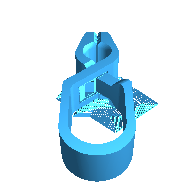 Quick print looks great still working on clearing all the supports but ...